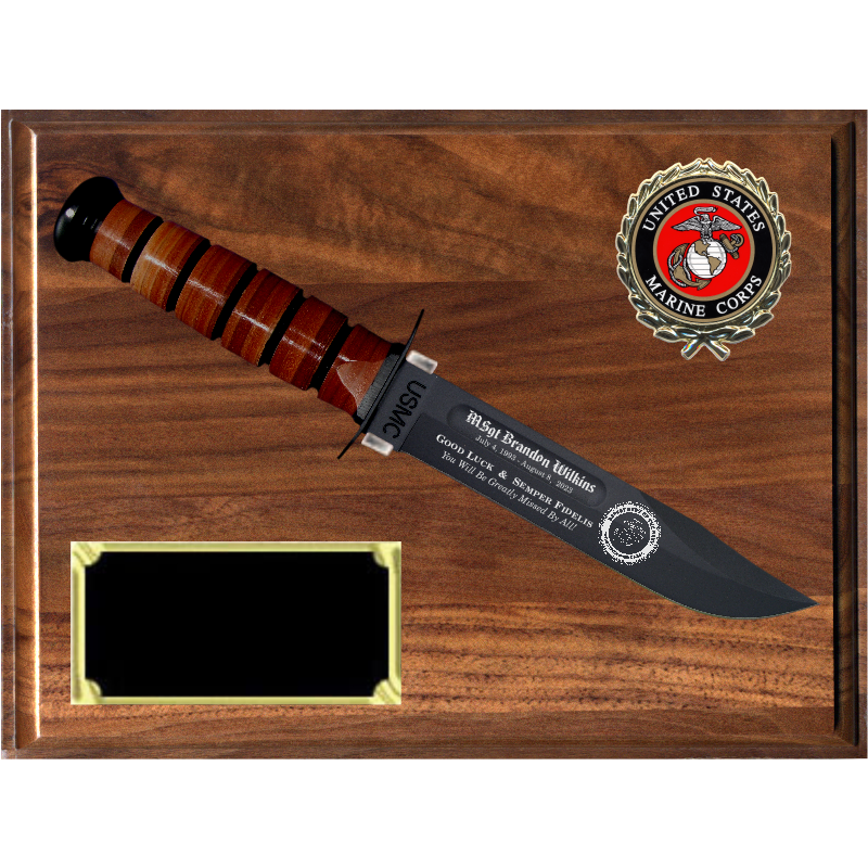 Buf's Custom Laser Engraved Ka-bars – Buf's Awards