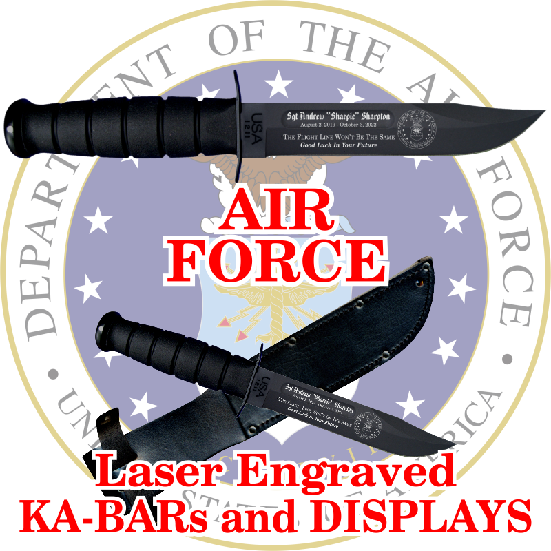 AIR FORCE KA-BARs and DISPLAYS – Buf's Awards