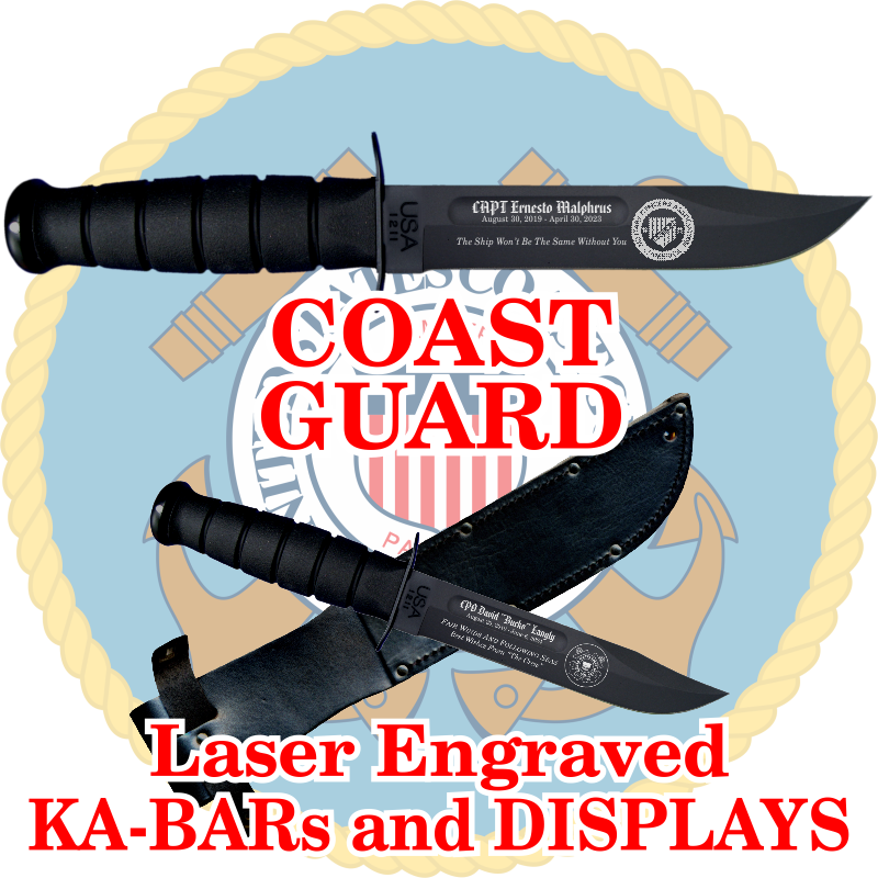 Buf's Custom Laser Engraved Ka-bars – Buf's Awards