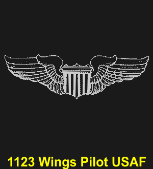 usaf logo black background