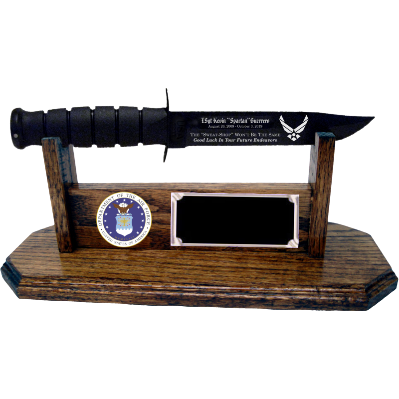 Buf's Custom Laser Engraved Ka-bars – Buf's Awards