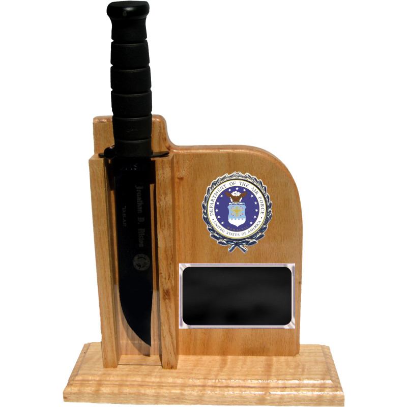 Buf's Custom Laser Engraved Ka-bars